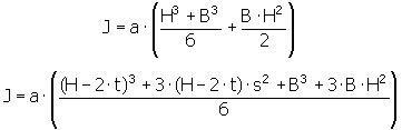 Fillet Weld Polar Moment of Inertia Equations and Calculation